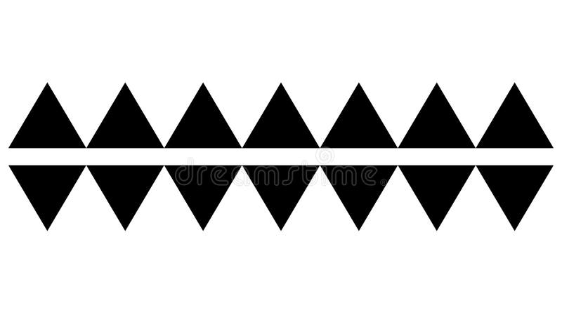 Horizontal Dividers, Separators Vector Illustration Stock Vector ...