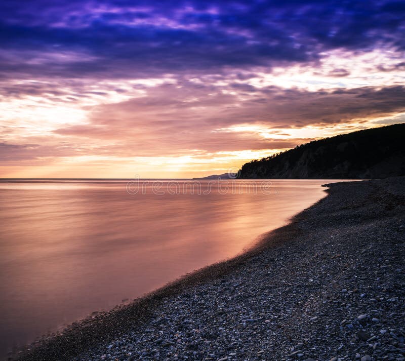 Horizontal Dramatic Milky White Cloud in the Blue Sky Natural Nature ...