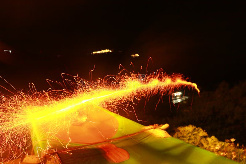 Horizontal firework stock photo. Image of spiral, display - 115080954
