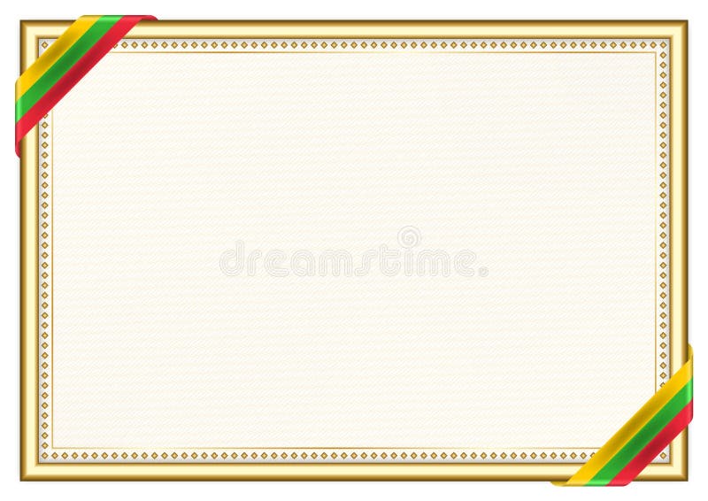 Horizontal Frame and Border with Myanmar Flag Stock Vector ...