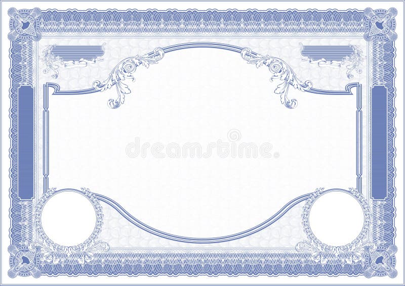 Horizontal Frame with Two Seals for a Certificate, Diploma or ...