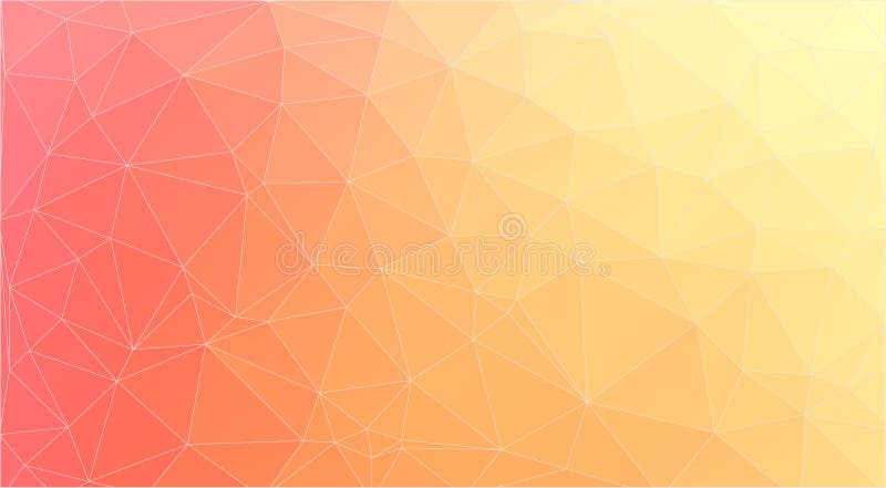Horizontal Fresh Color Triangle Backround. Stock Vector - Illustration ...
