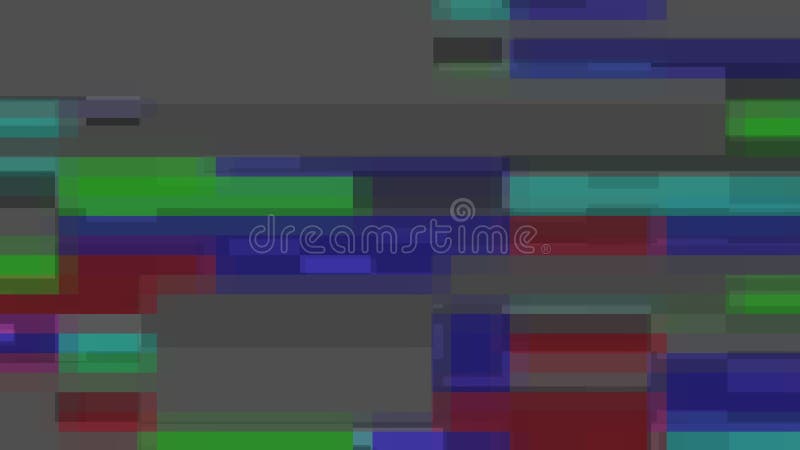 Glitch TV Screen. Desaturated Grey Background Stock Illustration ...