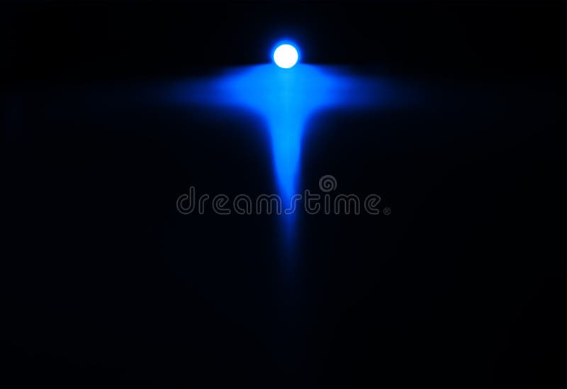 Horizontal Glowing Moon Illustration Background Stock Illustration ...