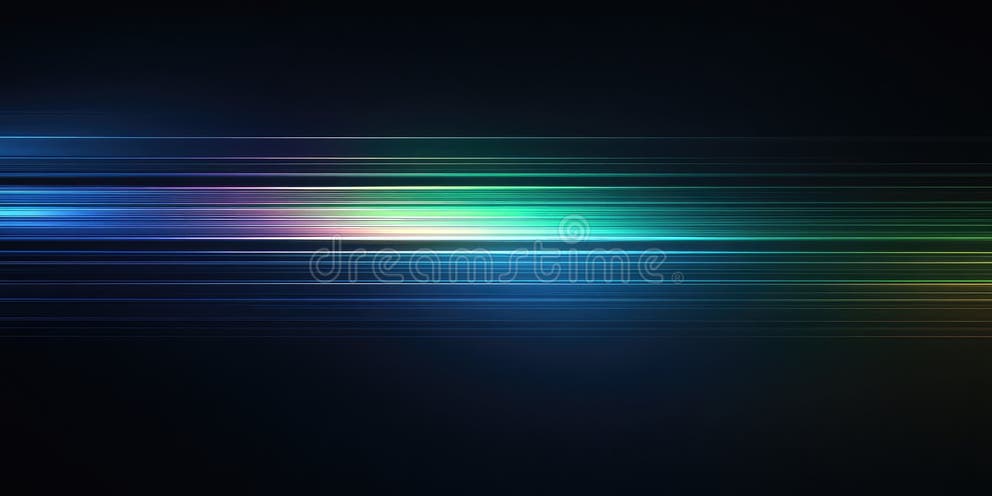 Horizontal Gradient of Light Blue and Green Transitioning from Dark To ...