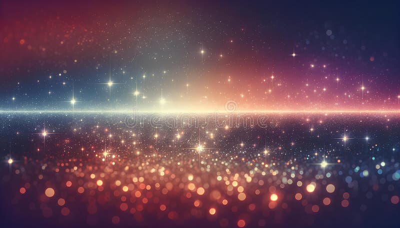 Horizontal Gradient Shimmer Background with Glitter Effect Stock ...