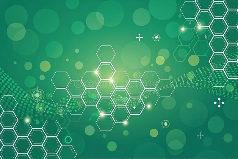 Horizontal Green Abstract Trellised or Cellular Background for Modern ...