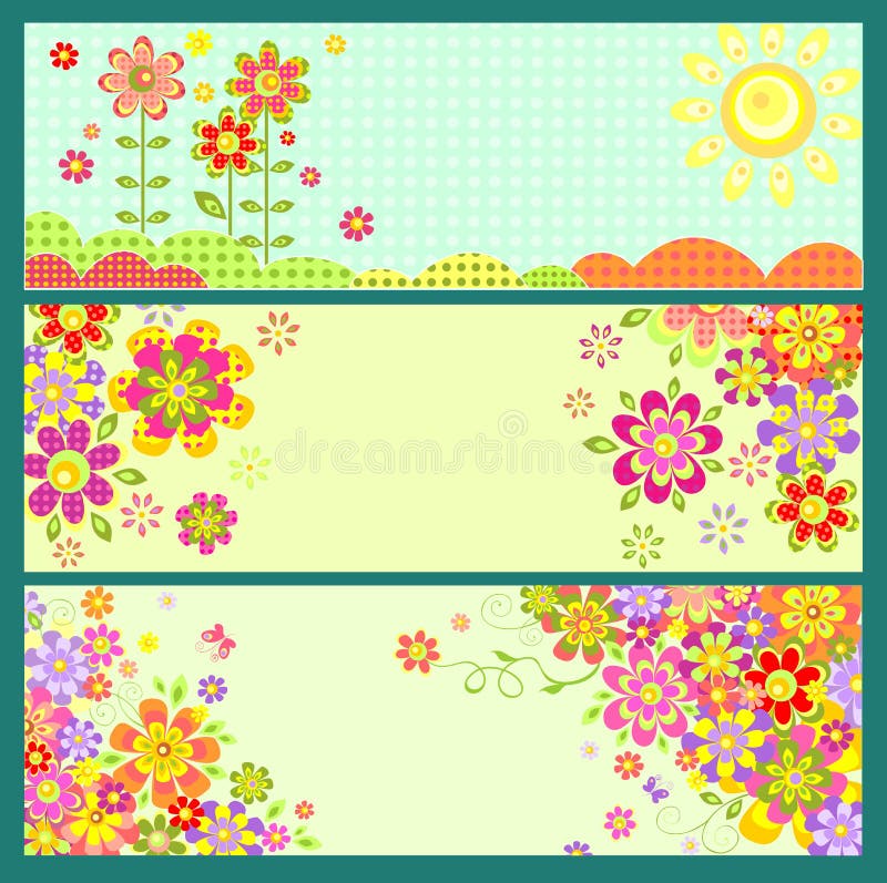 Happy Birthday Horizontal Cards Stock Illustrations – 416 Happy ...