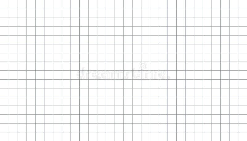 Horizontal Grid Square Graph Line Page, Mockup Empty Squared Grid Graph ...
