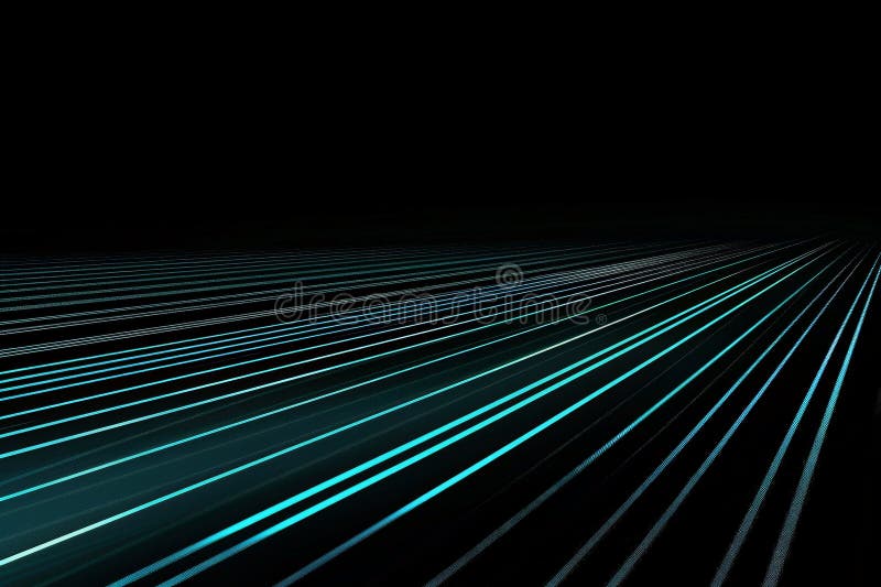 Horizontal Gridlines Light Blue on Black Background for Web Design ...