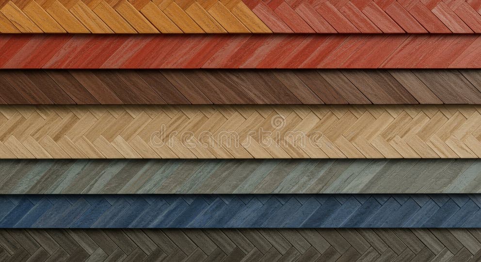 Horizontal Herringbone Wood Texture Samples Stock Illustration ...