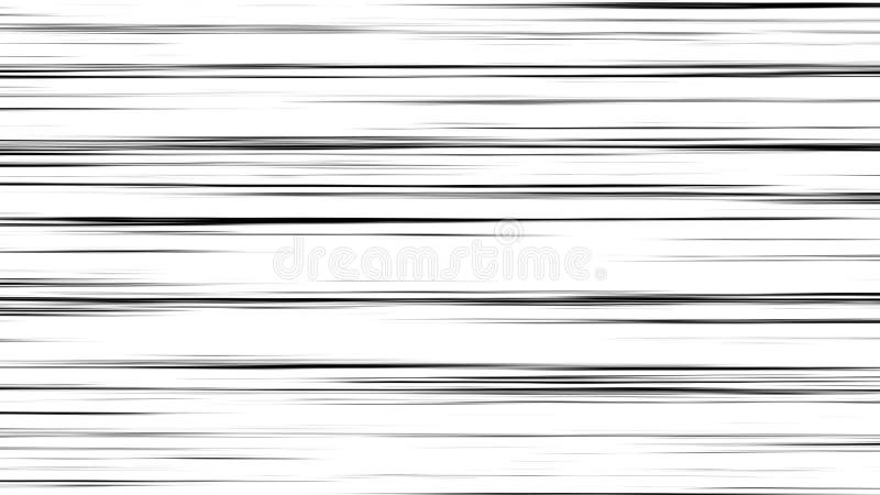 Horizontal Inclined Smoothly Flowing Lines of Light on White Background ...