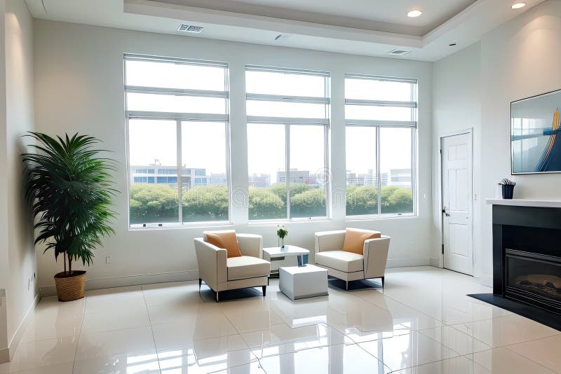 Horizontal Interior Furnishings Stock Image - Image of generative ...