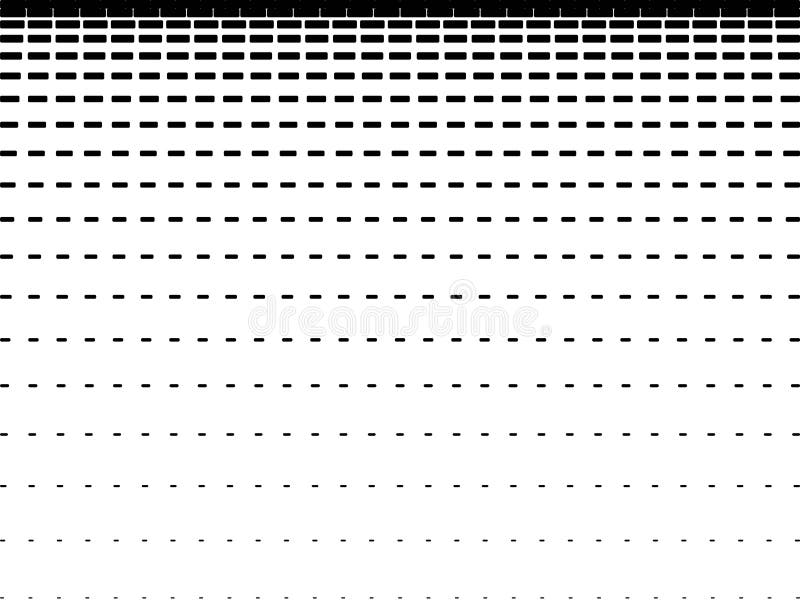 Horizontal Intermittent Parallel Lines Stock Vector - Illustration of ...