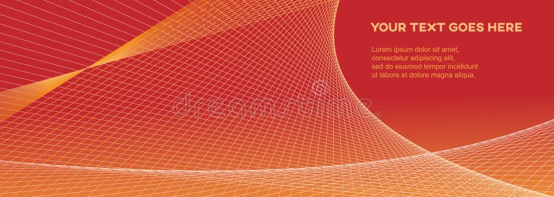 Horizontal Layout Horizontal Banner Vector Background Stock Vector ...