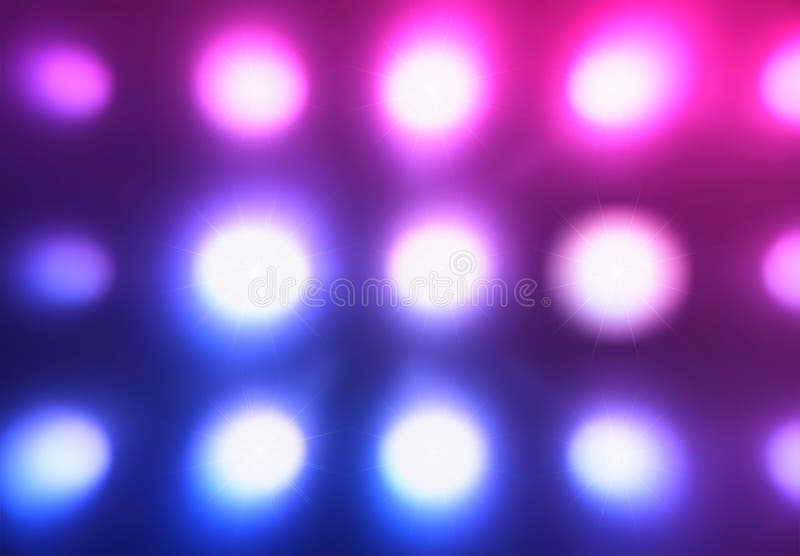Horizontal Led Blobs Abstract Background Stock Photo - Image of bright ...