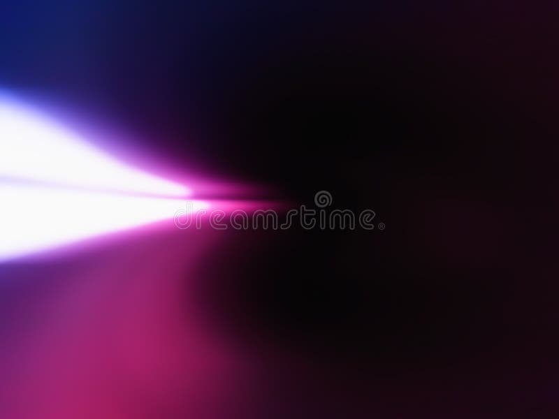 Horizontal Left Aligned Blue Light Leak Background Stock Illustration ...