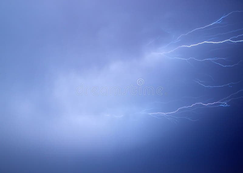 Horizontal Lightning stock image. Image of high, rain - 3510313