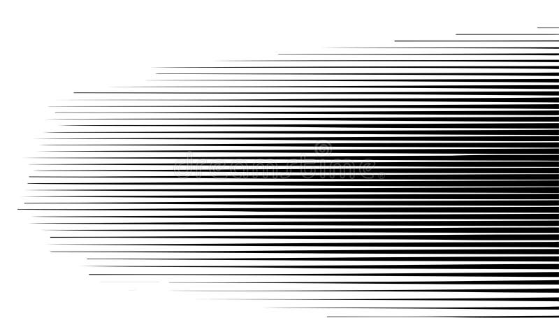 Horizontal Line Pattern. from Thin Line To Thick. Parallel Straight ...