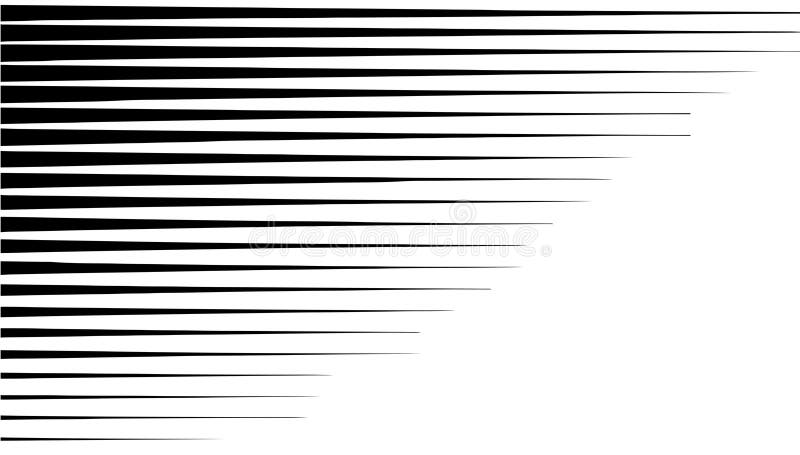 Horizontal Line Pattern. from Thin Line To Thick. Parallel Straight ...
