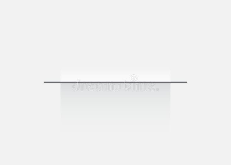 Horizontal Line with a Shadow. Background with Horizontal Lines in ...
