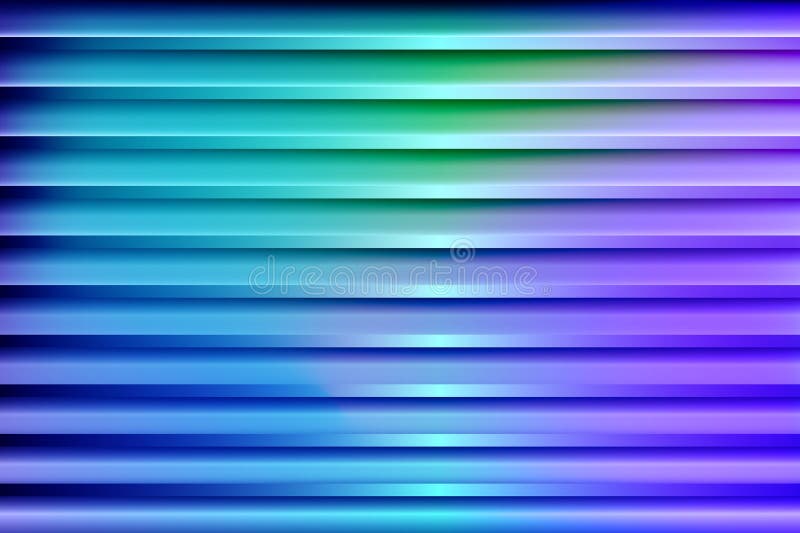 Horizontal Lines with a Blue To Purple Gradient Stock Illustration ...