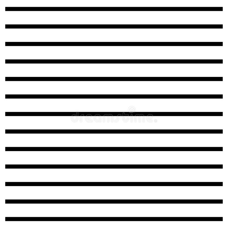 Horizontal Lines Geometric Element. Straight Parallel Lines, Stripes ...