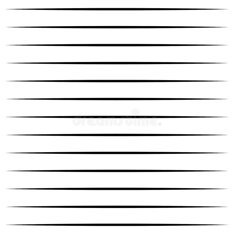 Horizontal Lines Geometric Element. Straight Parallel Lines, Stripes ...