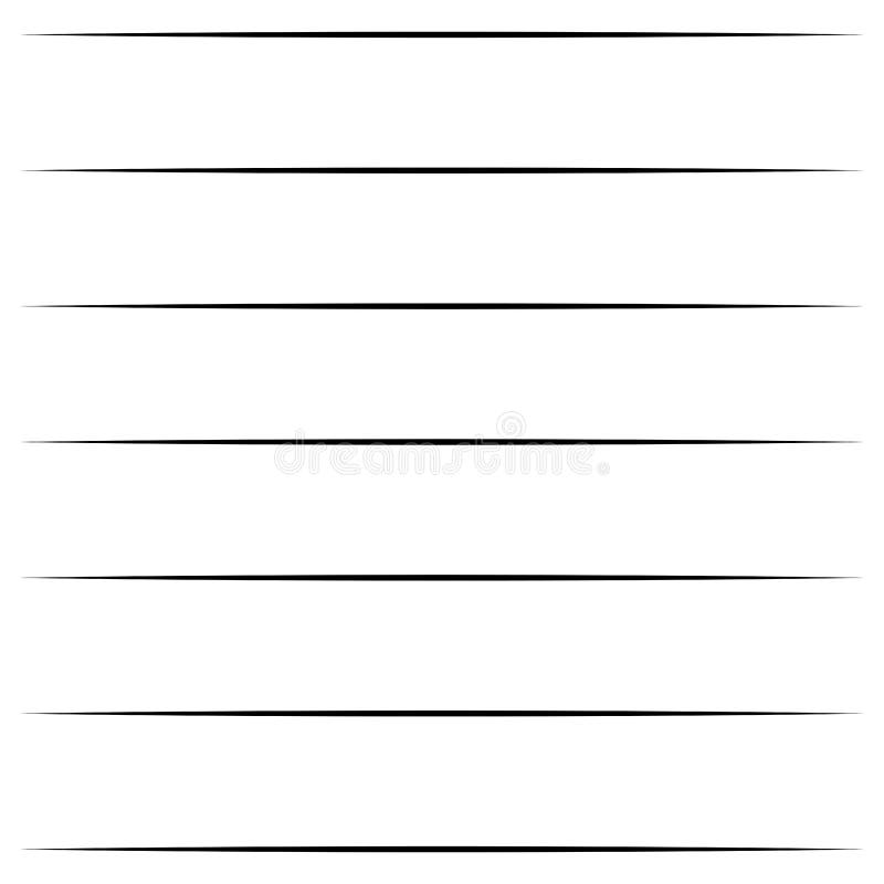 Horizontal Lines Geometric Element. Straight Parallel Lines, Stripes ...