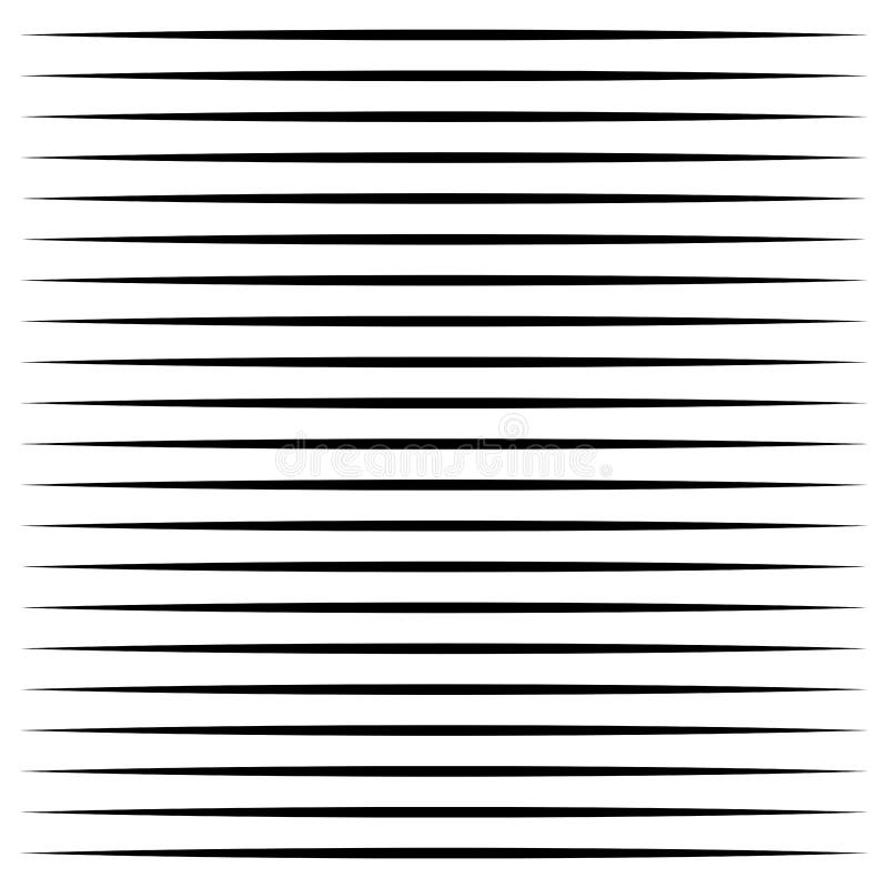 Horizontal Lines Geometric Element. Straight Parallel Lines, Stripes ...