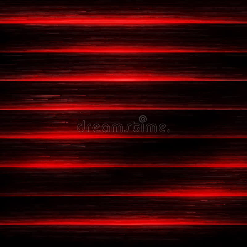 A Highly Abstract, High-tech Red Light Grid Matrix Stock Illustration ...