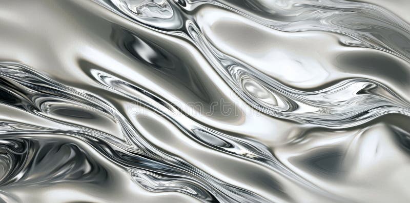 Horizontal Lines of Metallic Texture, Brushed Metal, Steel, Abstract ...