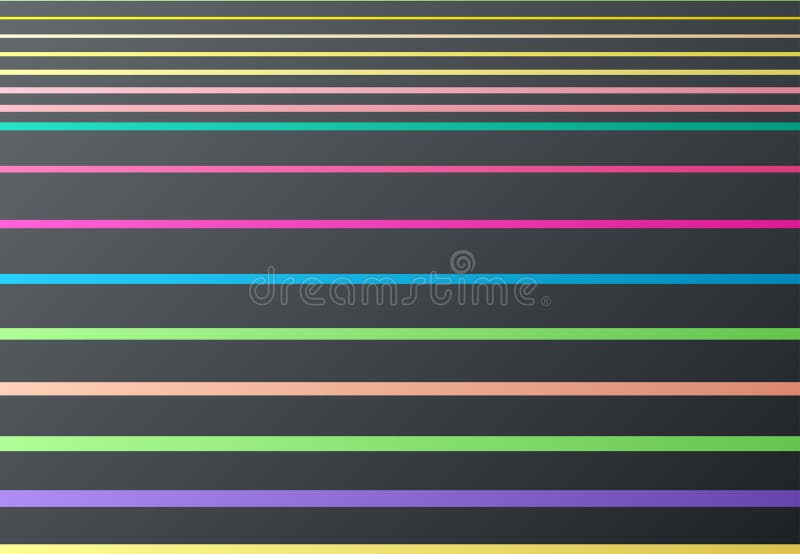 Horizontal Lines, Stripes Abstract Geometric Background Stock Vector ...