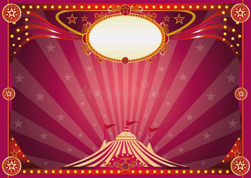 Purple circus stock vector. Illustration of event, luminosity - 24806992