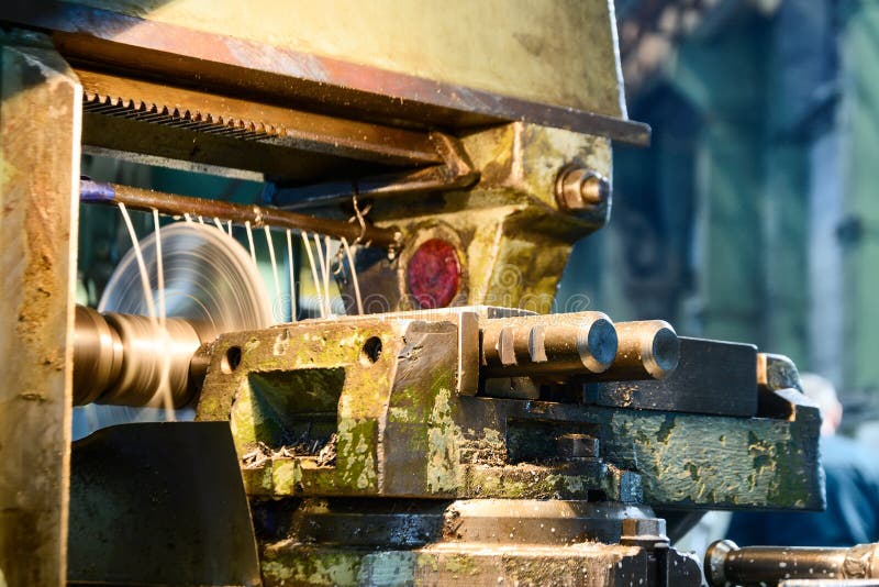 Horizontal Milling Machine. Stock Photo - Image of circle, industry ...