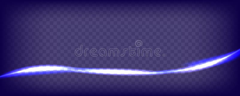 Horizontal Neon Light. Laser Beams, Light Lines Stock Vector ...