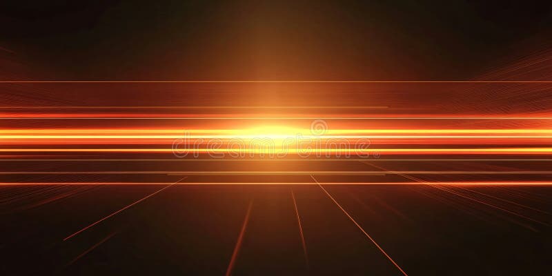 Dynamic Visual Vibrant Light Trails Streaking Across Dark Background ...