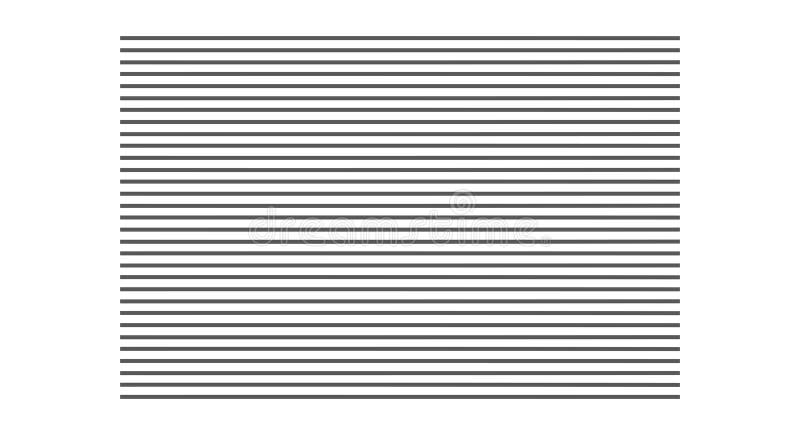 Horizontal Parallel Lines. Black Geometric Gray Pattern. Flat Vector ...
