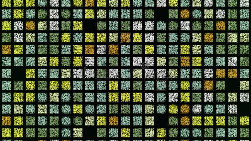 Ban on QR Codes (flat Design) Stock Footage - Video of barcode, identification: 294905162