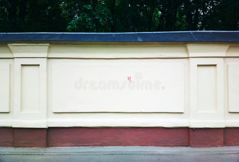 Horizontal Park Wall Architecture Backdrop Stock Photo - Image of ...