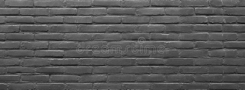 Horizontal Part of Grey Painted Brick Wall Stock Image - Image of ...