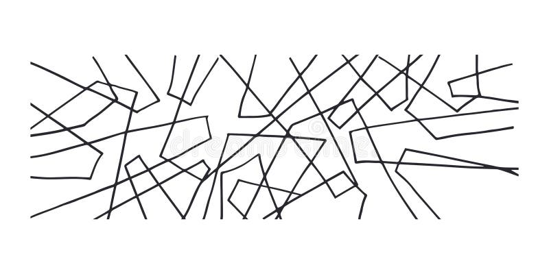 Horizontal Pattern, Texture, Line Hand Drawn. Hatch Drawing Pen Ink and ...