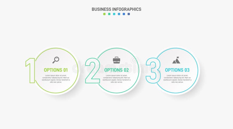 Horizontal Progress Bar Featuring 3 Arrow-shaped Elements, Symbolizing ...