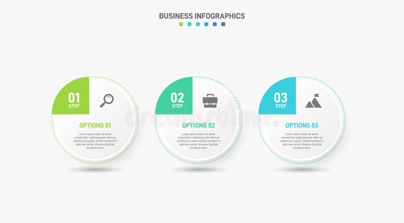 Horizontal Progress Bar Featuring 3 Arrow-shaped Elements, Symbolizing ...