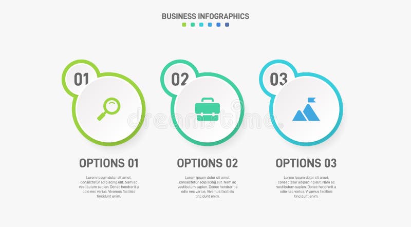 Horizontal Progress Bar Featuring 3 Arrow-shaped Elements, Symbolizing ...