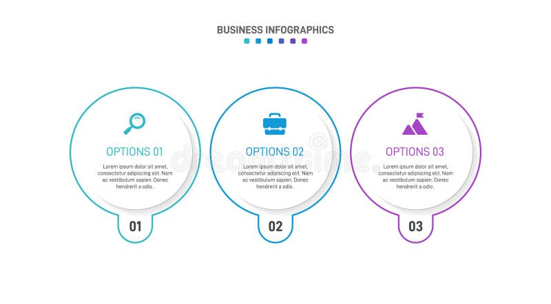 Horizontal Progress Bar Featuring 3 Arrow-shaped Elements, Symbolizing ...