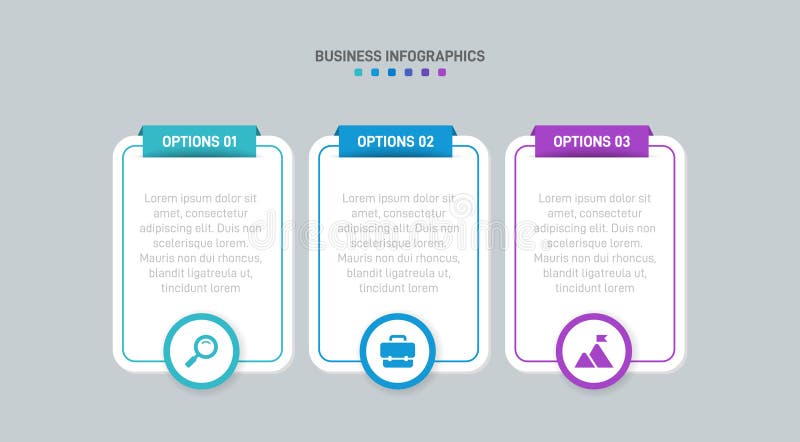 Horizontal Progress Bar Featuring 3 Arrow-shaped Elements, Symbolizing ...