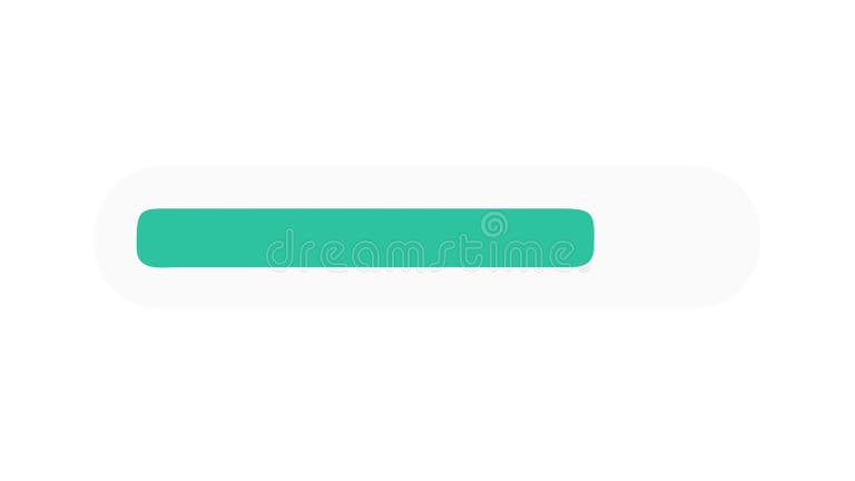Horizontal Progress Bar Icon, Indicating Completion Status , Vector ...