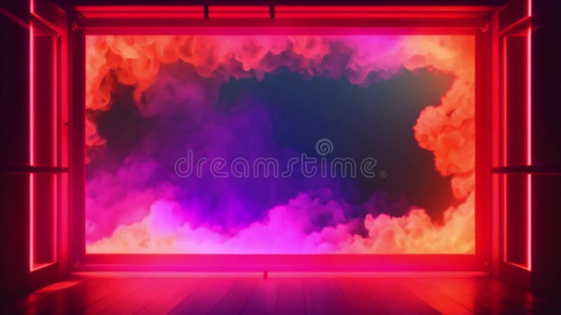 Horizontal Rectangular Frame Slow Distance Effect from a Large Frame ...