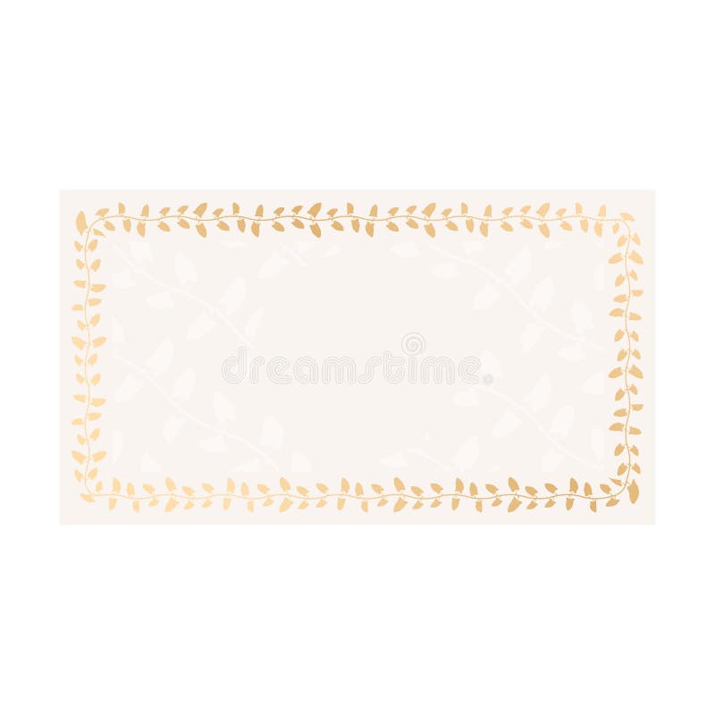 Horizontal Rectangular Print Template Invitation Card for Celebration ...